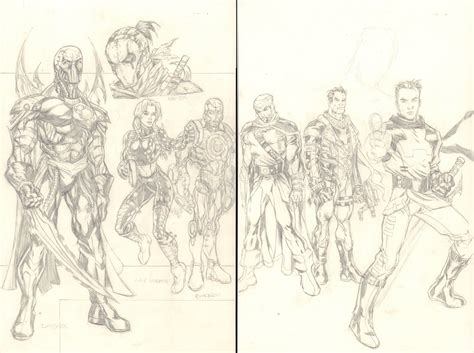 Group Of Independent Characters Dps Design Art By John Toledo