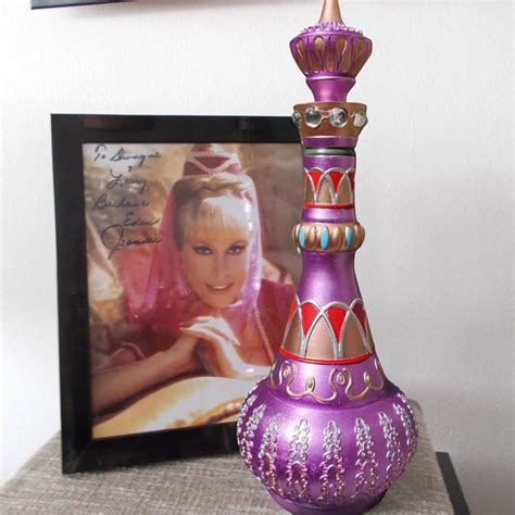 I Dream Of Jeannie Purple Bottle Genie Bottles Bottle Art