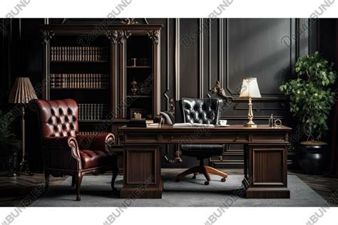 Minimalist Desk Interior Room 4177579