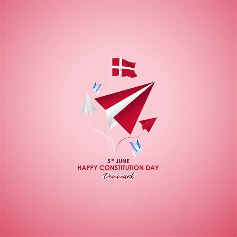 Premium Vector Vector Illustration For Happy Constitution Day Denmark