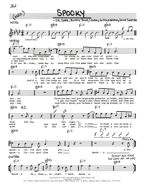 Spooky Guitar Chords