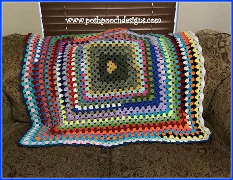Continuous Granny Square Blanket Pattern At Madison Cerutty Blog