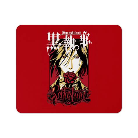 Sebastian Anime Mouse Pad Mousepad Nurd Tyme — Nurdtyme Llc