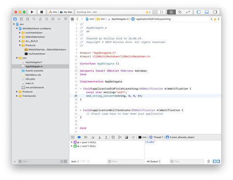 How To Import The Libmultimarkdown Framework In Xcode Projects Issue Fletcher
