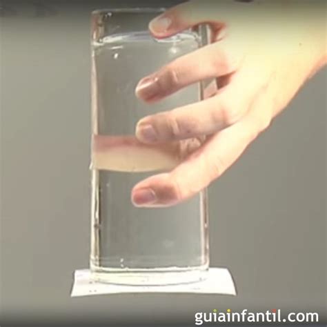 Cómo Hacer Que No Caiga El Agua Experimento Infantil