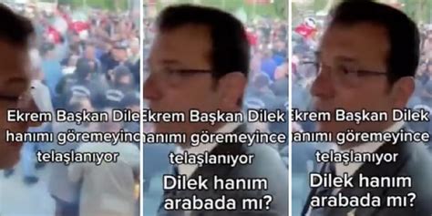 İmamoğlu Eşi Dilek İmamoğlunu Bir An Göremedi Telaşı Kameraya Yansıdı