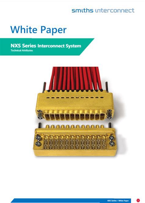 Smiths Interconnect Nxs Series Interconnect System Tti Inc