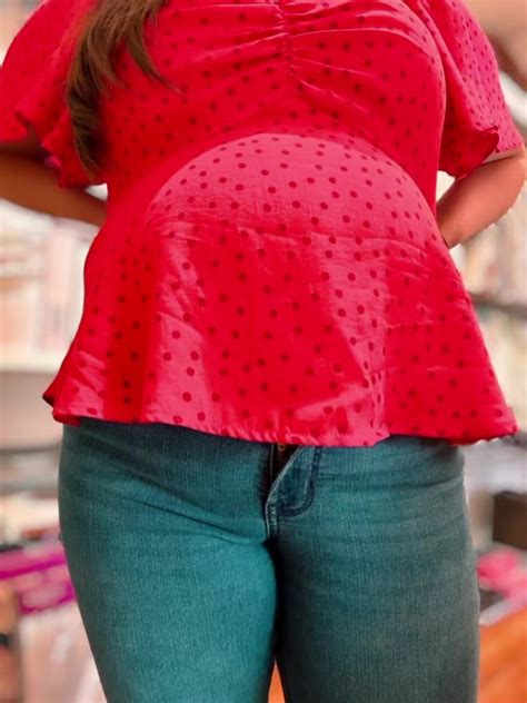 Balloon Belly Girl 16