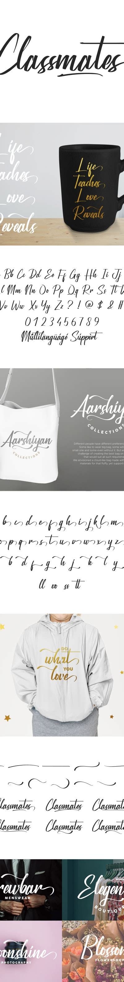 Classmates Font By Nihstudio Graphicriver