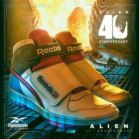 Reebok Unveils Details Of 40th Anniversary Alien Stomper Shoe Release