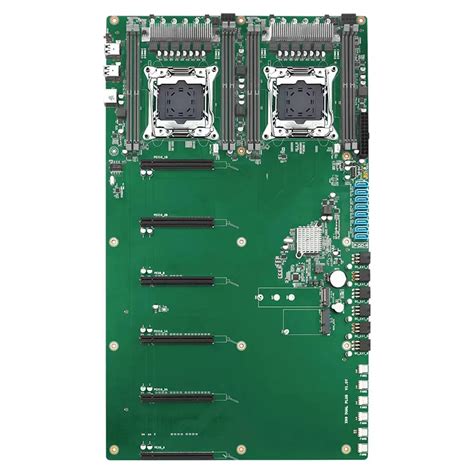 X Dual Socket Water Cooled Motherboard With GPU LGA Dual CPU DDR Memory Slot PCIe
