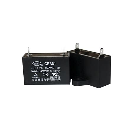 Cbb61 Capacitor 450vac 3uf Fan Capacitor Ac Capacitor Safe