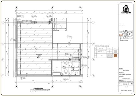 Master Bedroom Floor Pattern Proposal Behance