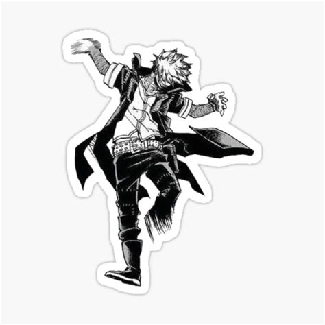My Hero Academia Dabi Dancing Sticker For Sale By Yalalal Redbubble