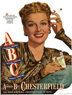 Chesterfeild Cigarette Ads