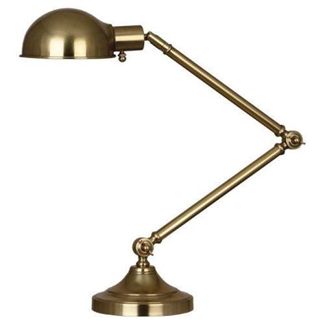 Adjustable Pharmacy Task Table Lamp Design By Robert Abbey Brass Desk