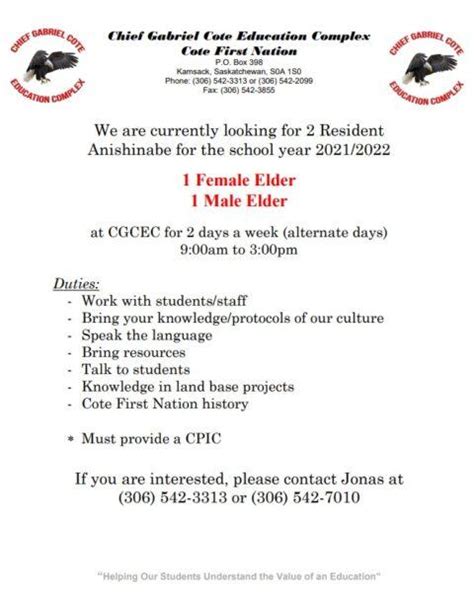 In Resident Kici Anishinabe Cgcec Cote First Nation