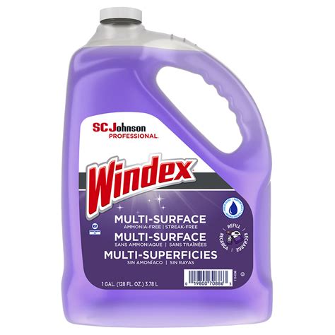 Windex Non Ammoniated Multi Surface Cleaner Gallon 500552 Lowes Pro Supply