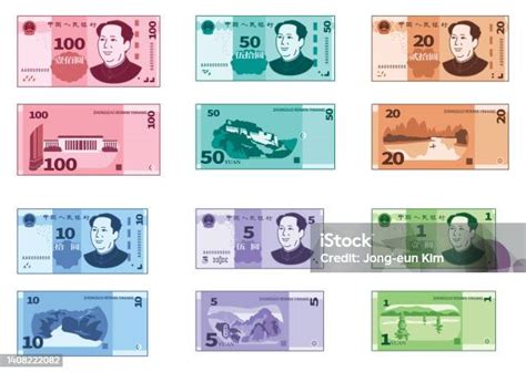 중국 통화 위안 중국 돈 앞뒤 벡터 일러스트 레이 션 컬렉션 100에 대한 스톡 벡터 아트 및 기타 이미지 100 통화 1 Istock