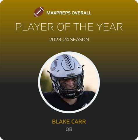 Blake Carrs High School Career Home