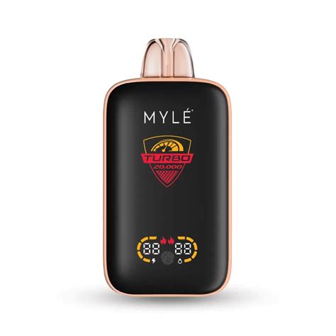 Myle Turbo Frozen Peach Golden Vape Riyadh