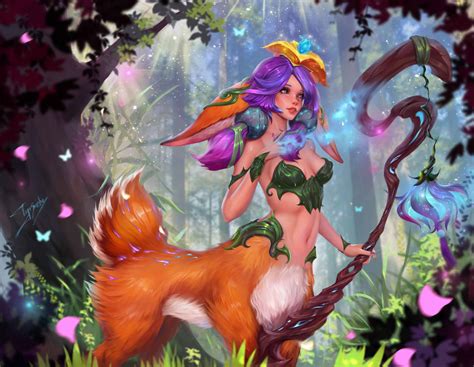 Lillia From League Of Legends By Tigrsasha On Deviantart