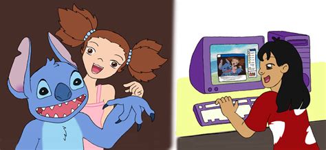 Stitch Webcam With Lilo By Malco Mart On Deviantart