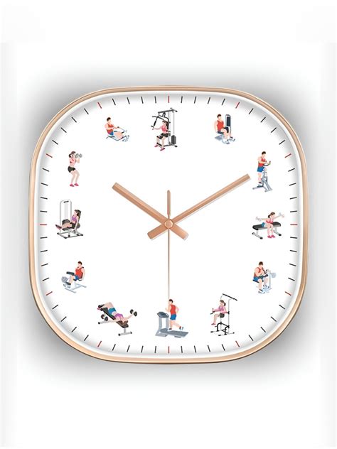 Buy Star Work White Solid Analogue Square Shaped Contemporary Wall