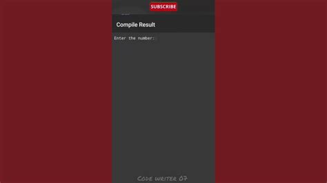 Best C Pattern Program Tutorial Video Coding Youtubeshorts Programming Codewriter07