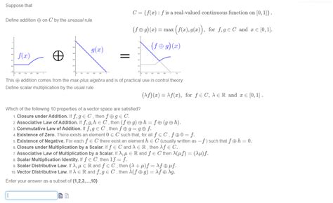 solved suppose that c {f x f is a real valued continuous
