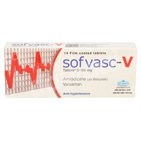 Sofvasc V 5mg160mg Tab— Dawaai Uses Side Effect Price In Pakistan
