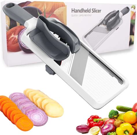 Zkiron Multi Handheld Mandoline Slicer Adjustable