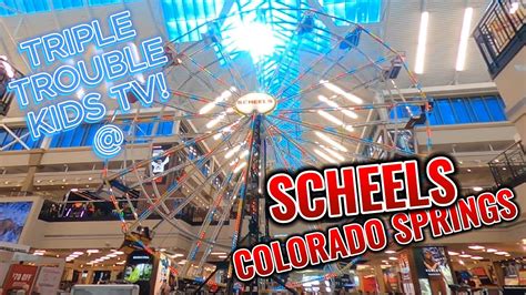 Inside The Insane Indoor Ferris Wheel At Scheels Colorado Springs Youtube