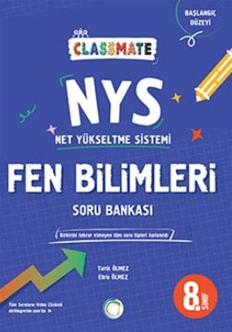 Okyanus Yayınları 8 Sınıf Fen Bilimleri Classmate Nys Soru Bankası
