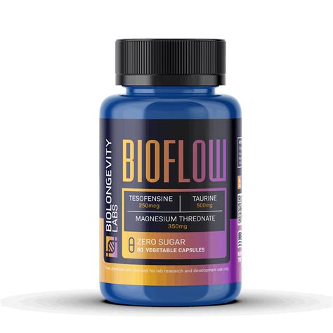 Bioflow Taurine Magnesium L Threonate Tesofensine