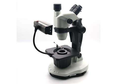 Gemology School Stereo Zoom Trinocular Microscope Magnification 10x 675x