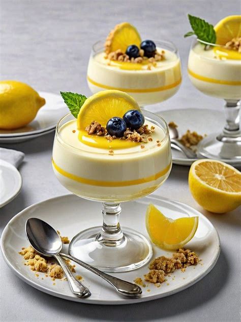 Zesty Citrus Panna Cotta A Creamy Crunchy And Refreshing Dessert In 2024