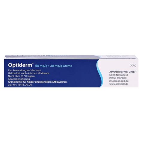 Optiderm Creme 50 g, 50 g online kaufen | DocMorris