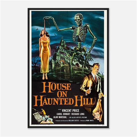 House On Haunted Hill 1959 Movie Poster House On Haunted Hill