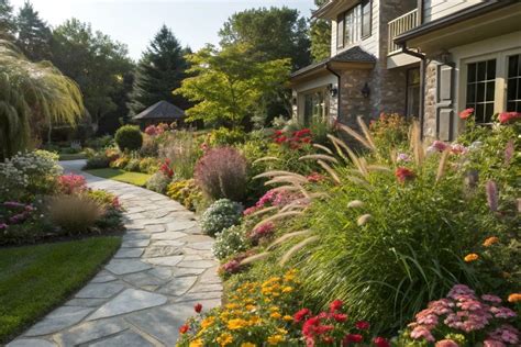 18 Bright Full Sun Front Yard Landscaping Ideas