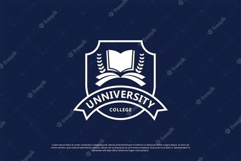 Premium Vector University College Graduate Campus Logo Design Inspiration Template Design
