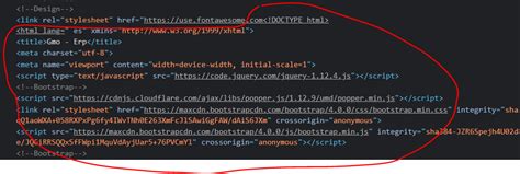 font awesome error de importación de css en html en plesk stack