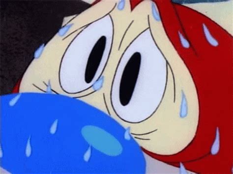 Sweating Nervous  Sweating Nervous Ren And Stimpy Discover And