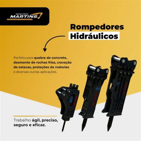 Rompedor Hidráulico 7000 S Série Pesada