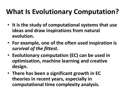 Ppt From Evolutionary Computation To Ensemble Learning Powerpoint Presentation Id2740006
