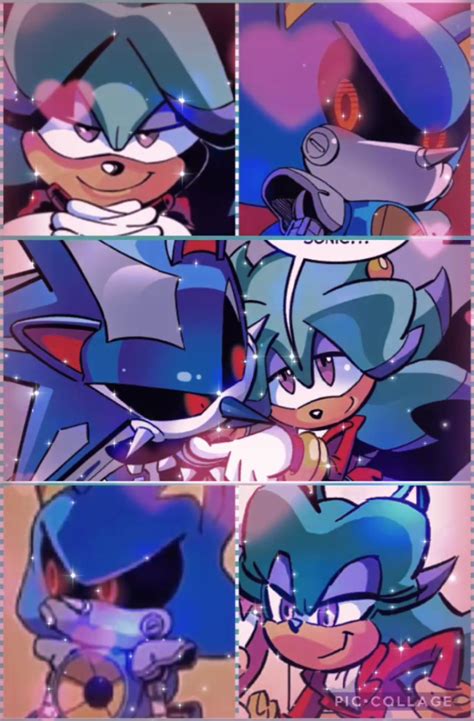 Breezie X Metal Sonic Collage By 2cherrysakura2 On Deviantart