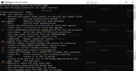 Windows Now Supports Tar And CURL