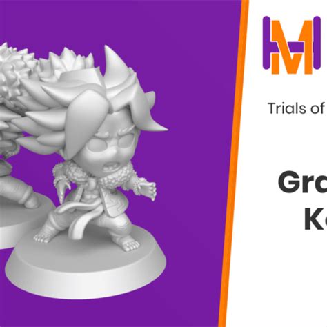 Download Free Stl File Chibi Kevin Trials Of Mana Seiken Densetsu 3 • 3d Printing Design ・ Cults