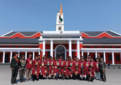 17 Boys And 11 Girls From Manipur Visit Indian Military Academy Dehradun