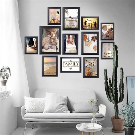 Homemaxs 12 Pcs Assorted Size Picture Frames Chris Grandado